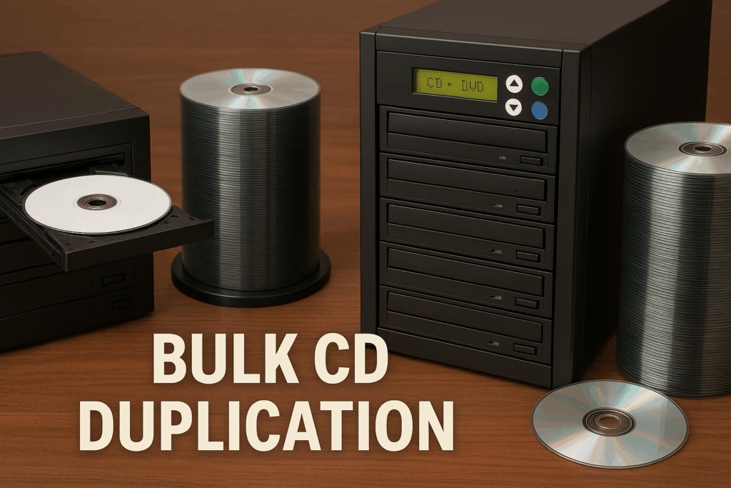 Bulk CD Duplication, Short Run CD Duplication, CD Printing,
